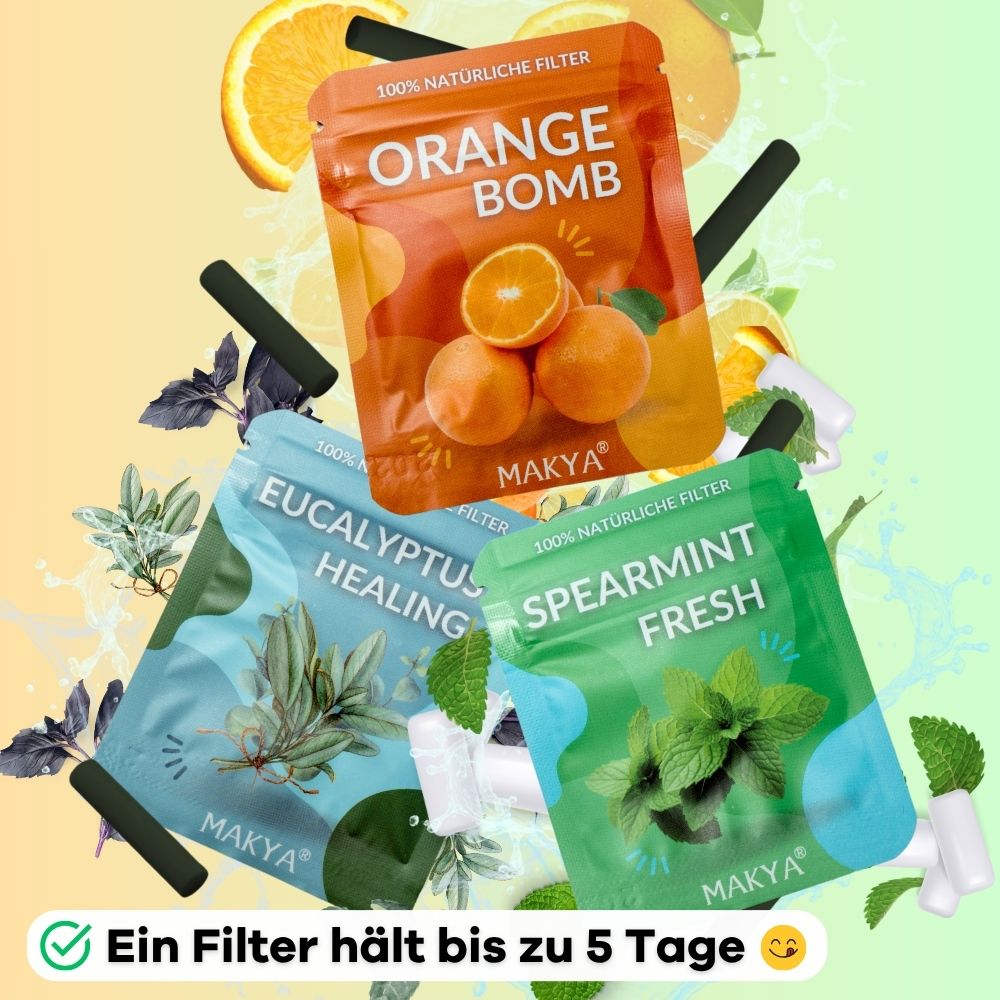 Makya Taste - Geschmackvolle Rauchentwöhnung 100% natürlich | MAKYA